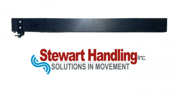 Universal Side Rail for rigid conveyor. Bolts to side rail to prevent ...