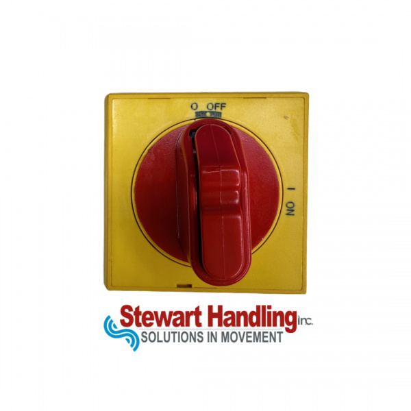 Load Switch Selector Handle , Red/Yellow, PN# 397724
