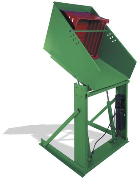 Box Dumpers | 72 in. Dump Height Box Dumper - 6000-lb Capacity - 48 in ...